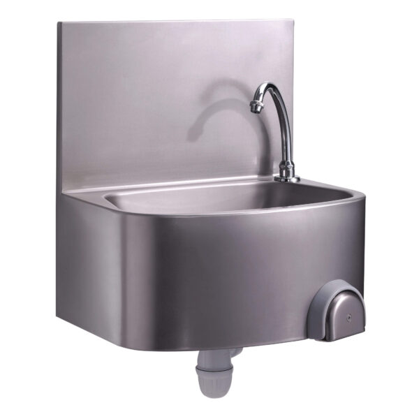 Lave main Inox façade arrondie - Realinox